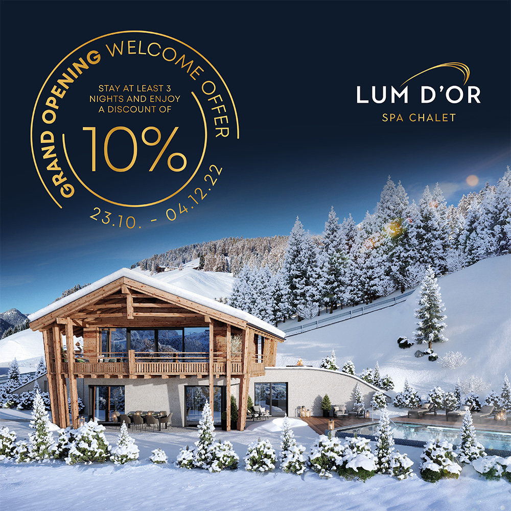 Luxus Chalet Lum d‘Or – Exklusiver Urlaub in Wolkenstein Gröden